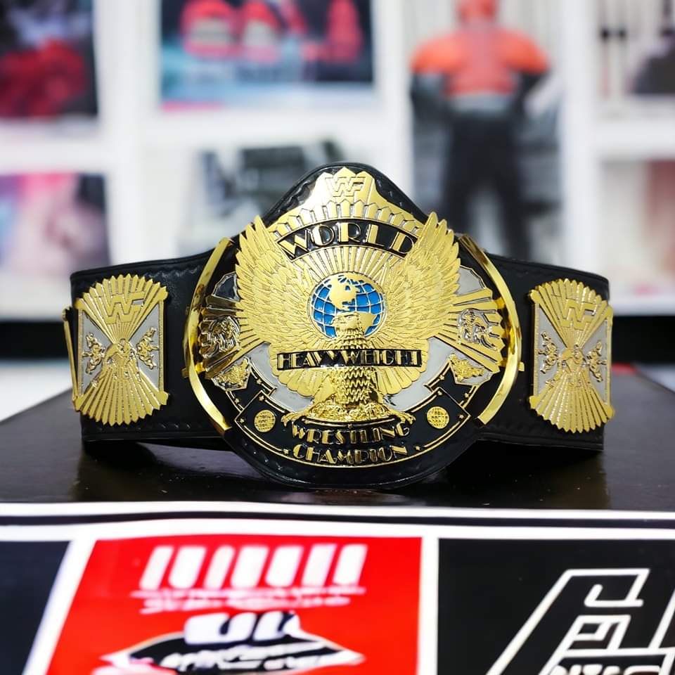 WWF Winged Eagle Championship Replica Title Belt – MnM Belt