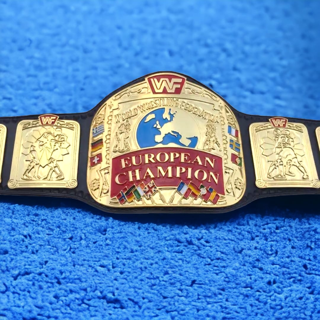 WWF European Championship Replica Title Belt – MnM Belt