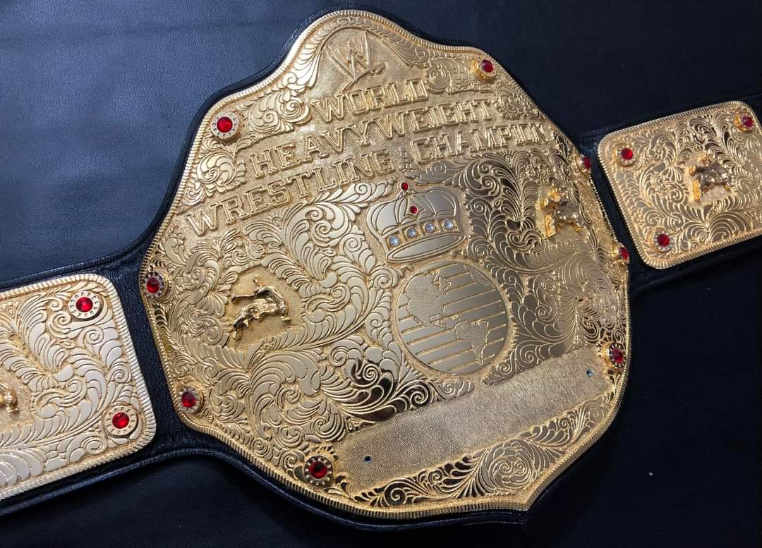 WWE Big Gold Championship Replica Title Belt – MnM Belt