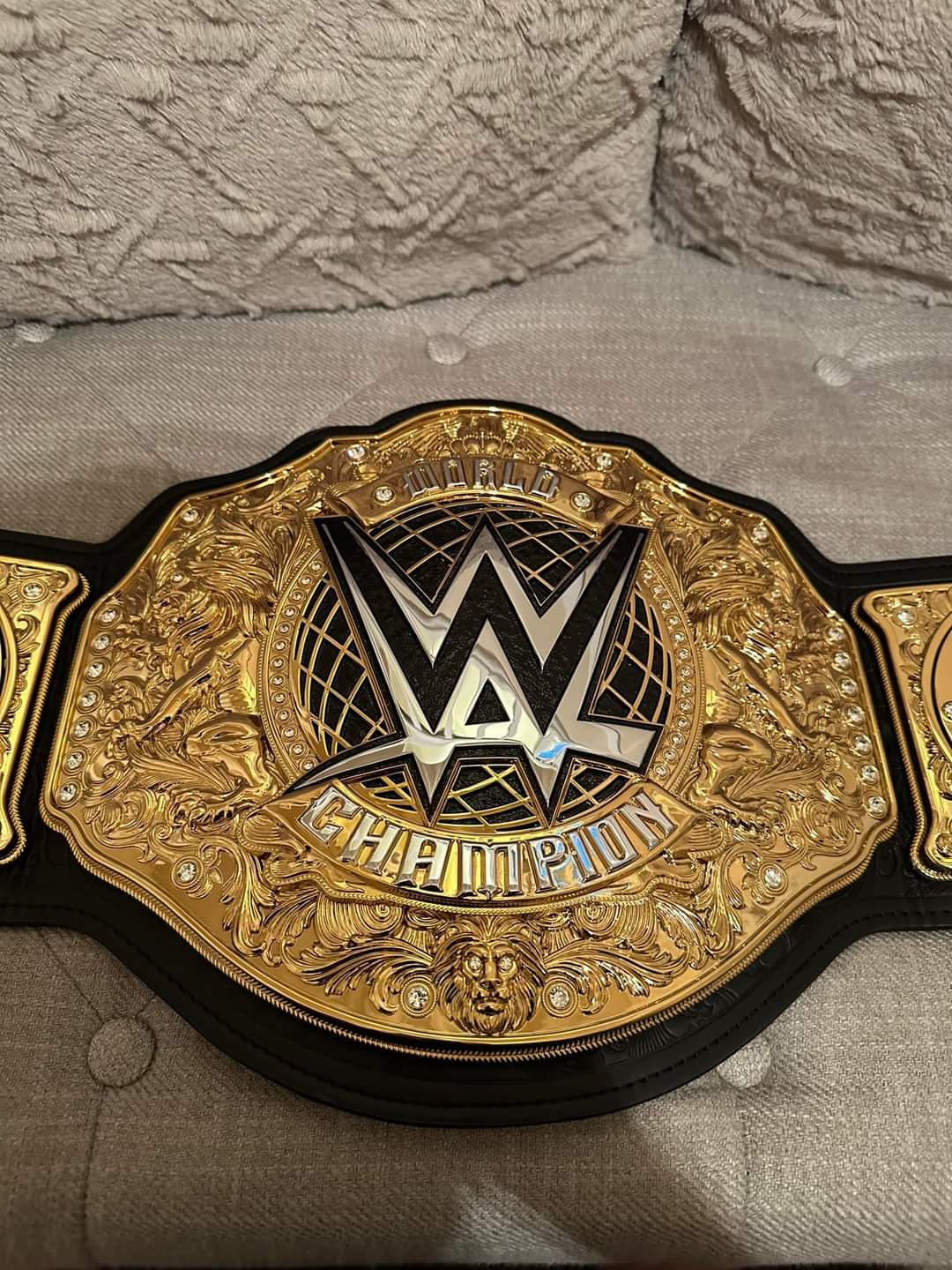 2023 WWE World Heavyweight Championship Replica Title Belt – MnM Belt